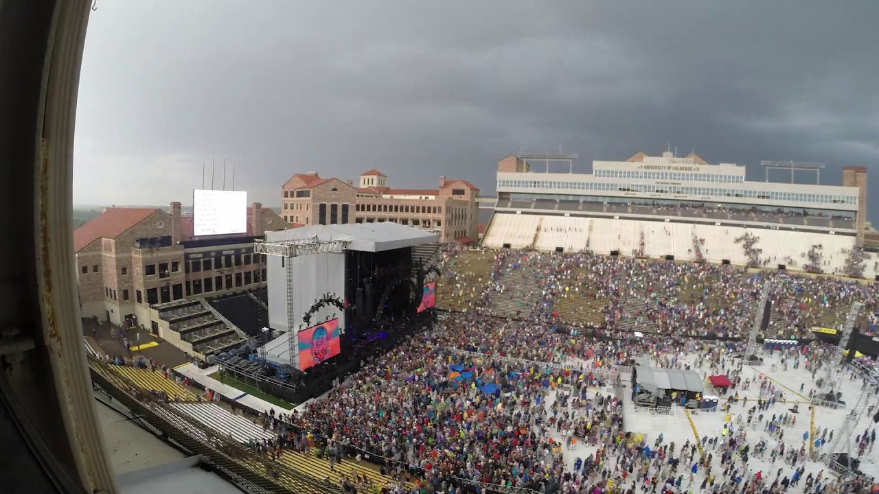 TIME-LAPSE: Dead and Co. at Folsom Field in Boulder Night 1 (STORM ...
