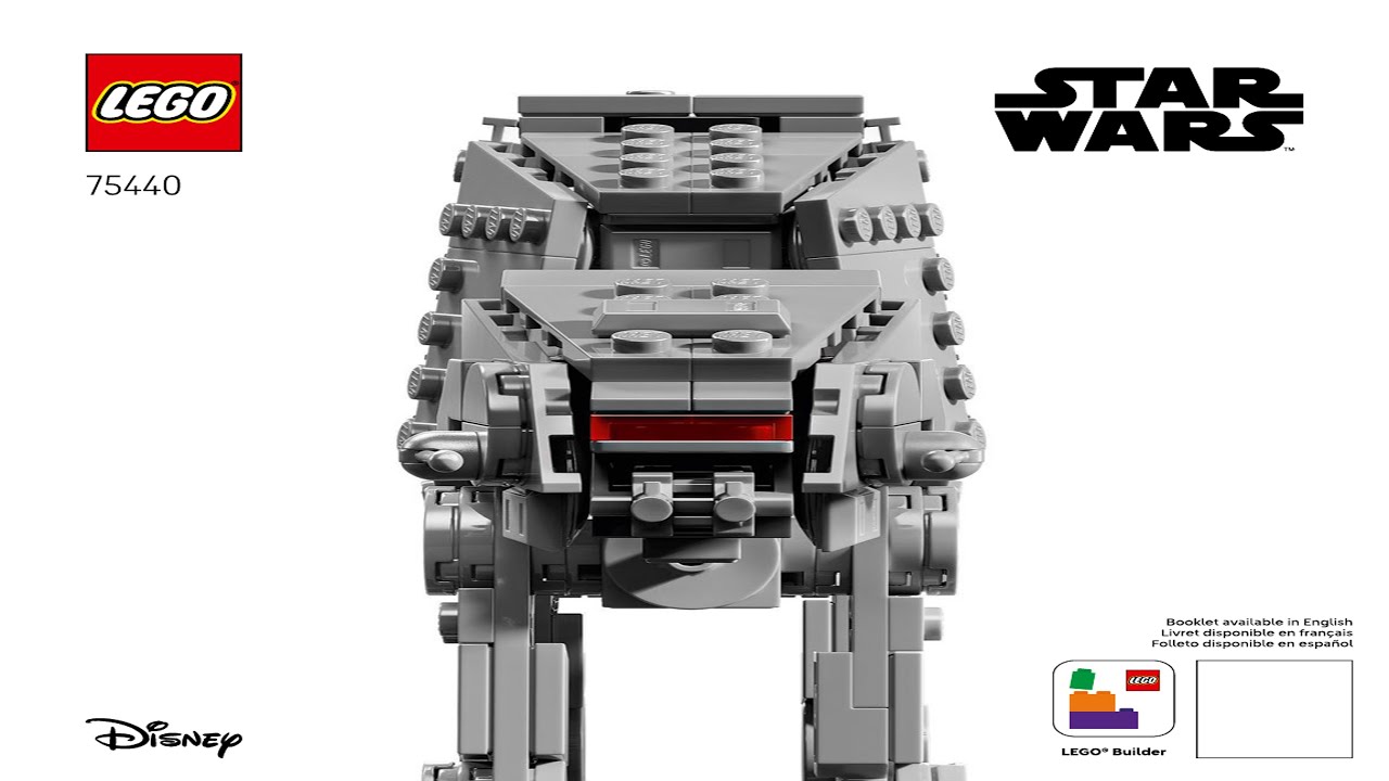 LEGO Instructions - Star Wars - 75440 - AT-AT - Starship Collection ...