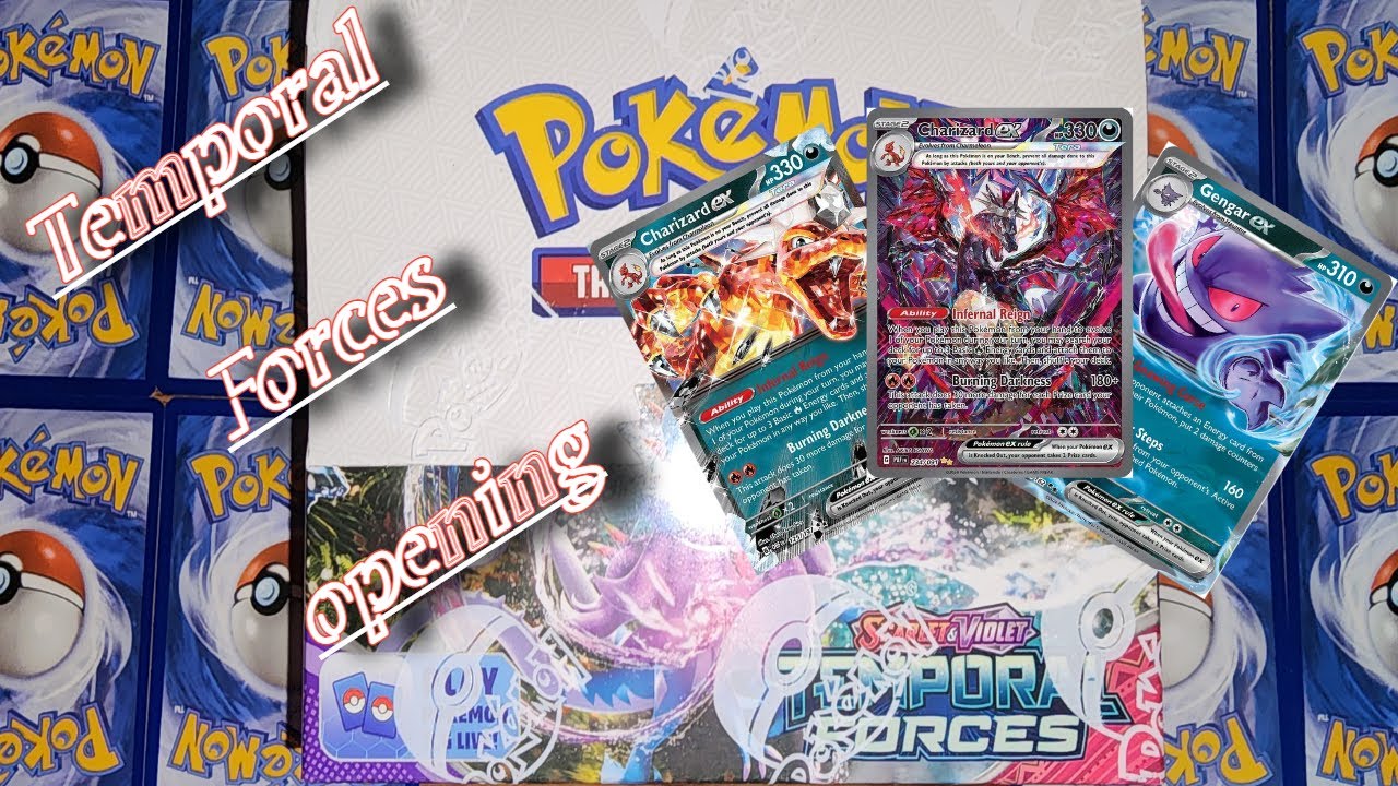 Pokemon Temporal Forces Pack Opening - YouTube