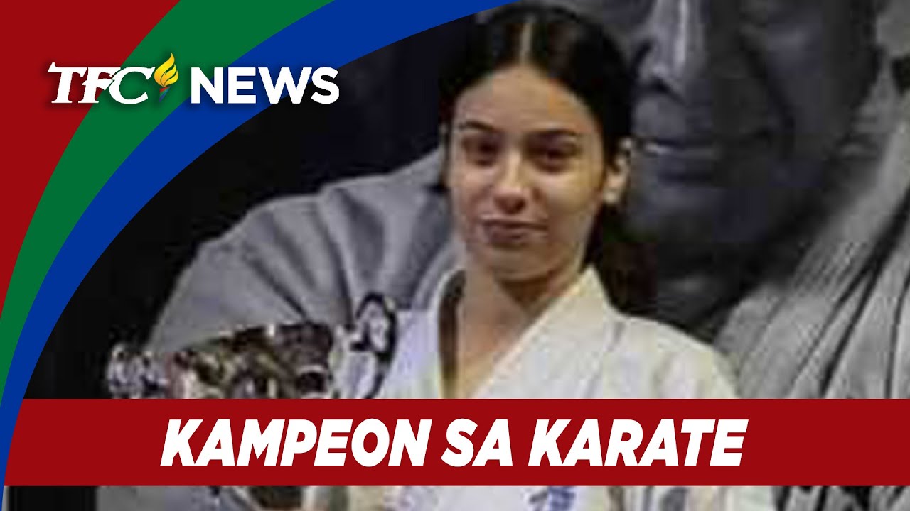 Fil-French na si Alaina Monot wagi sa karate tournament sa Paris ...