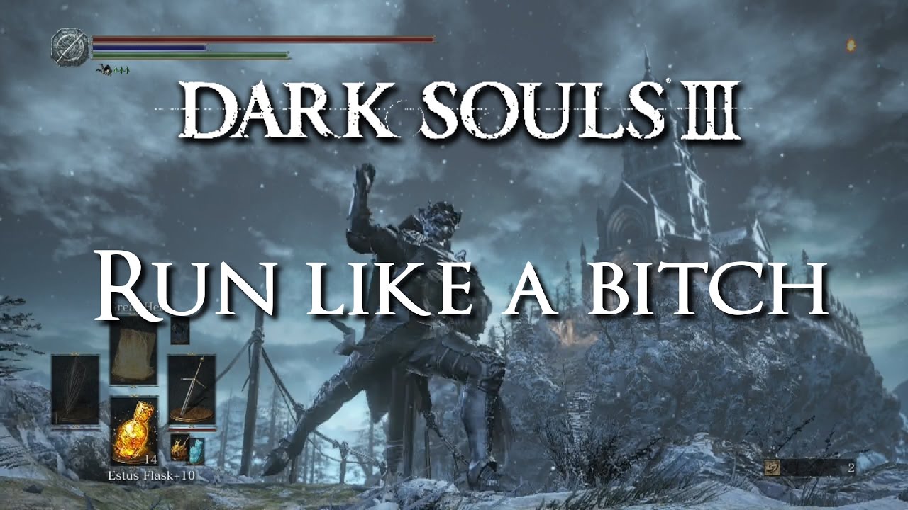 RUN LIKE A BITCH - Banana Challange | Dark souls 3 ep11 - YouTube