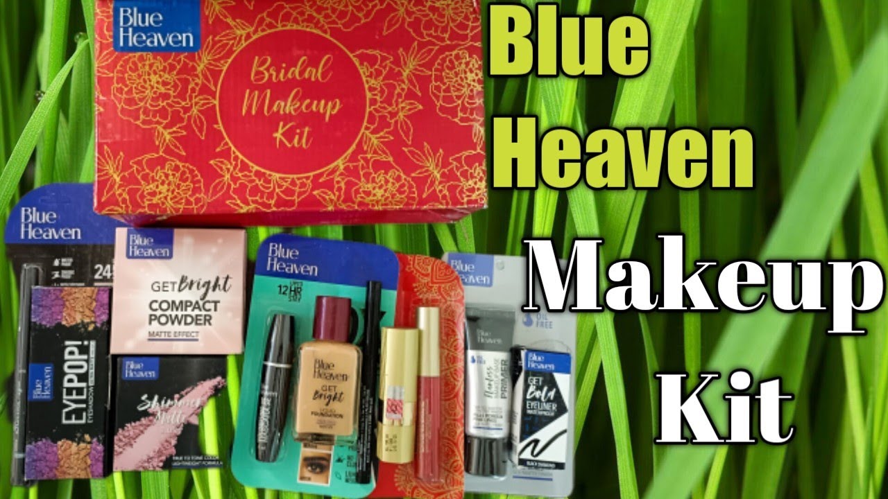 Blue Heaven Makeup Kit ll 👍💯 💝 best makeup kit Blue Heaven 👍 - YouTube