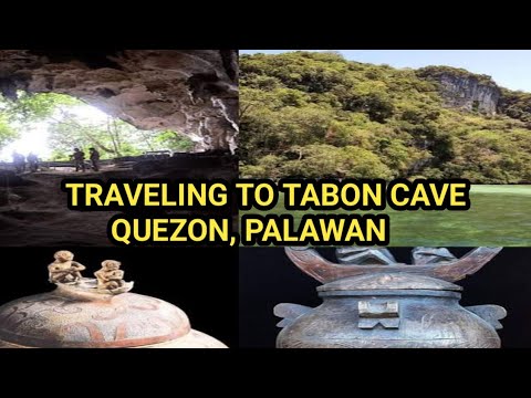 TOURING TO THE FAMOUS AND HISTORICAL TABON CAVE #quezonpalawan # ...