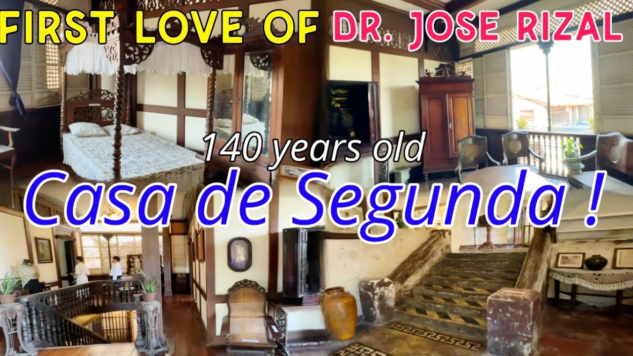 Bahay ng First Love ni Dr Jose Rizal na si Doña Segunda! Casa De ...