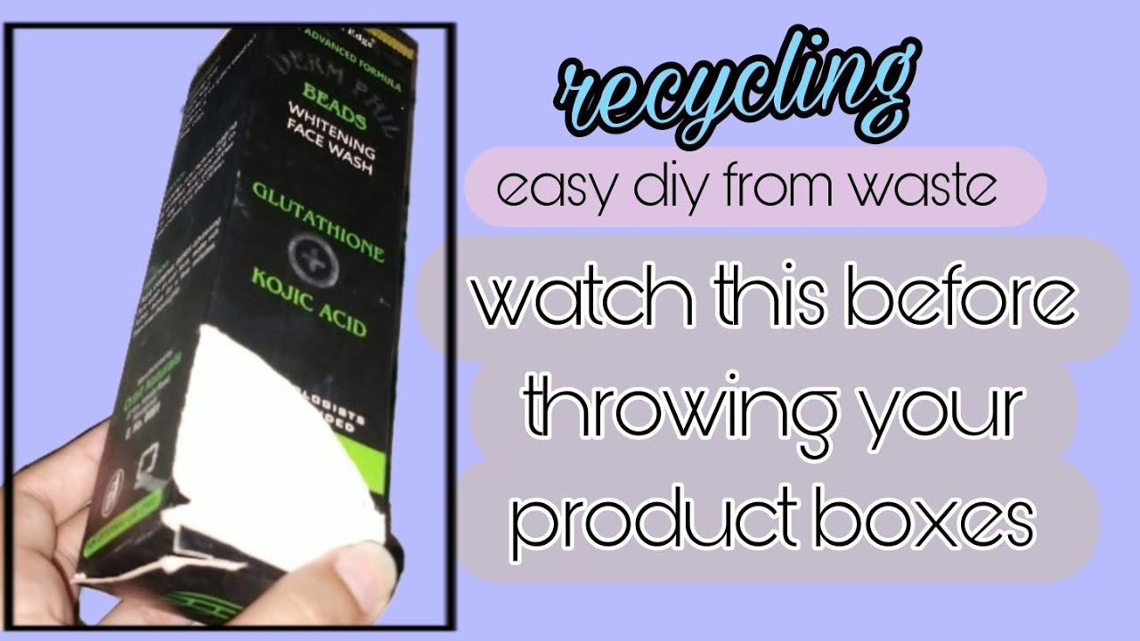 best use of waste|recycling old boxes|creation haven|art And craft ...