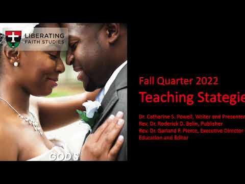 Liberating Faith Studies - Fall Quarter 2022 Teaching Strategies - YouTube