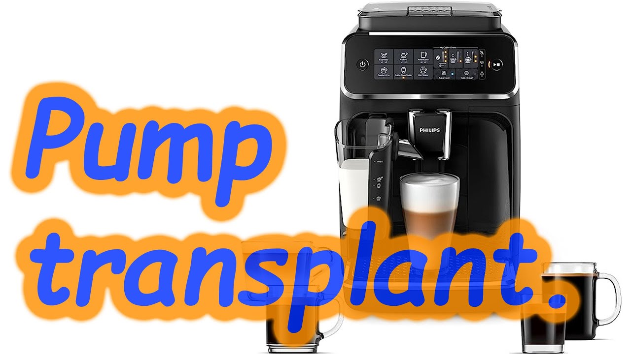 Philips Espresso pump repair - YouTube