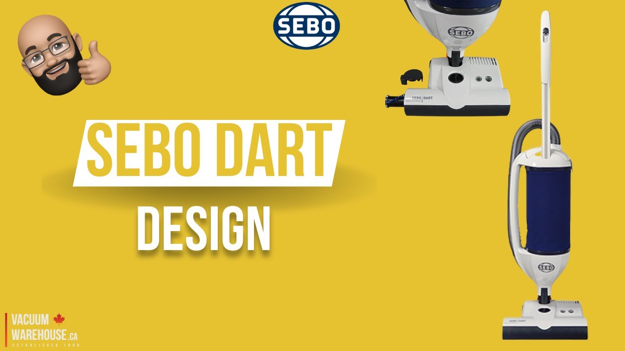 Dive into the Design Brilliance of the Sebo Dart Vacuum Cleaner - Vacuum Warehouse - YouTube