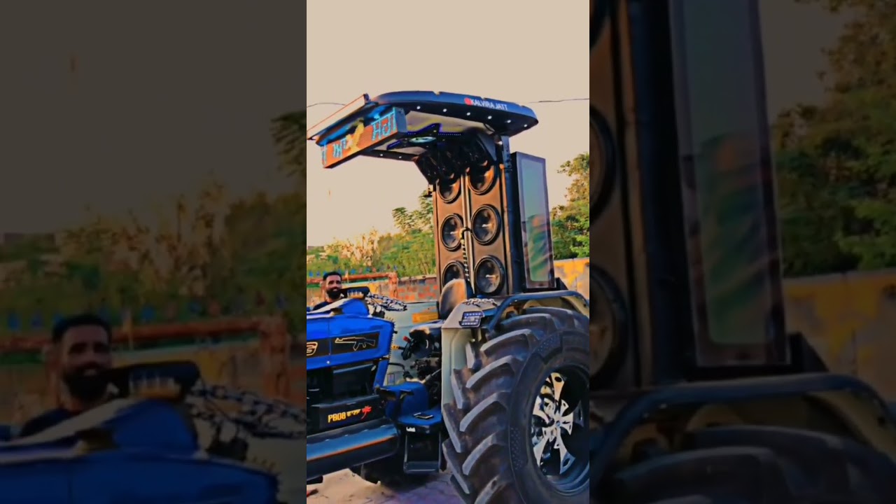 modified tractors 🔥 full modified Mustang #holland tractor 🔥😱😱 - YouTube