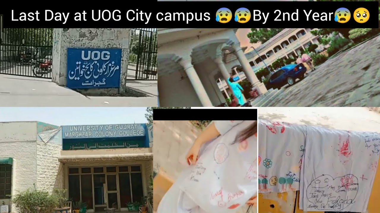Today Very special Day Last day At marghzar college ( UOG city campus ...