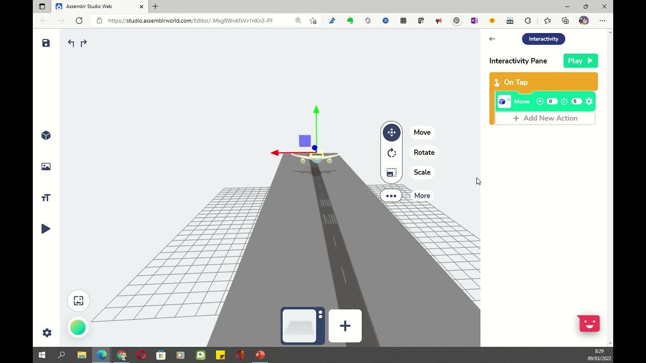 TUTORIAL ASSEMBLR STUDIO WEB #7 : MENAMBAHKAN INTERAKTIVITY SCALE PADA OBJEK - YouTube