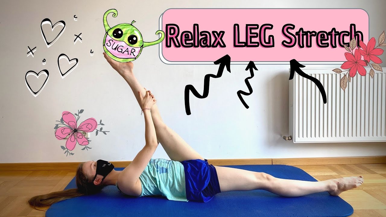 Relaxing LEG Stretch 🤩 | 10 min, NO Equip - YouTube