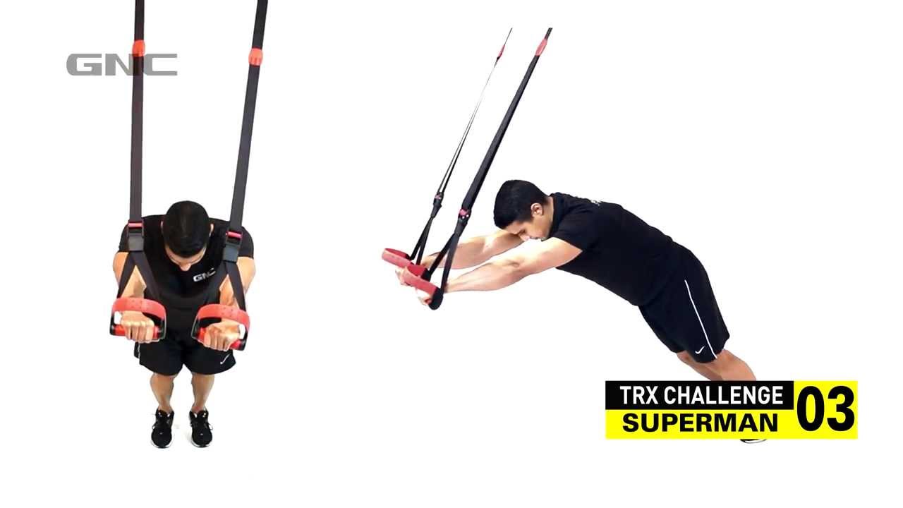 GNC TRX SUPERMAN CHALLENGE 03 - YouTube