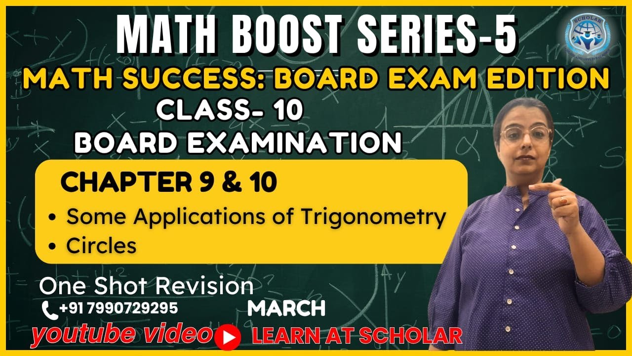 Math Boost Series 5 | Chapters 9 and 10 | #learnatscholar #mathrevision ...