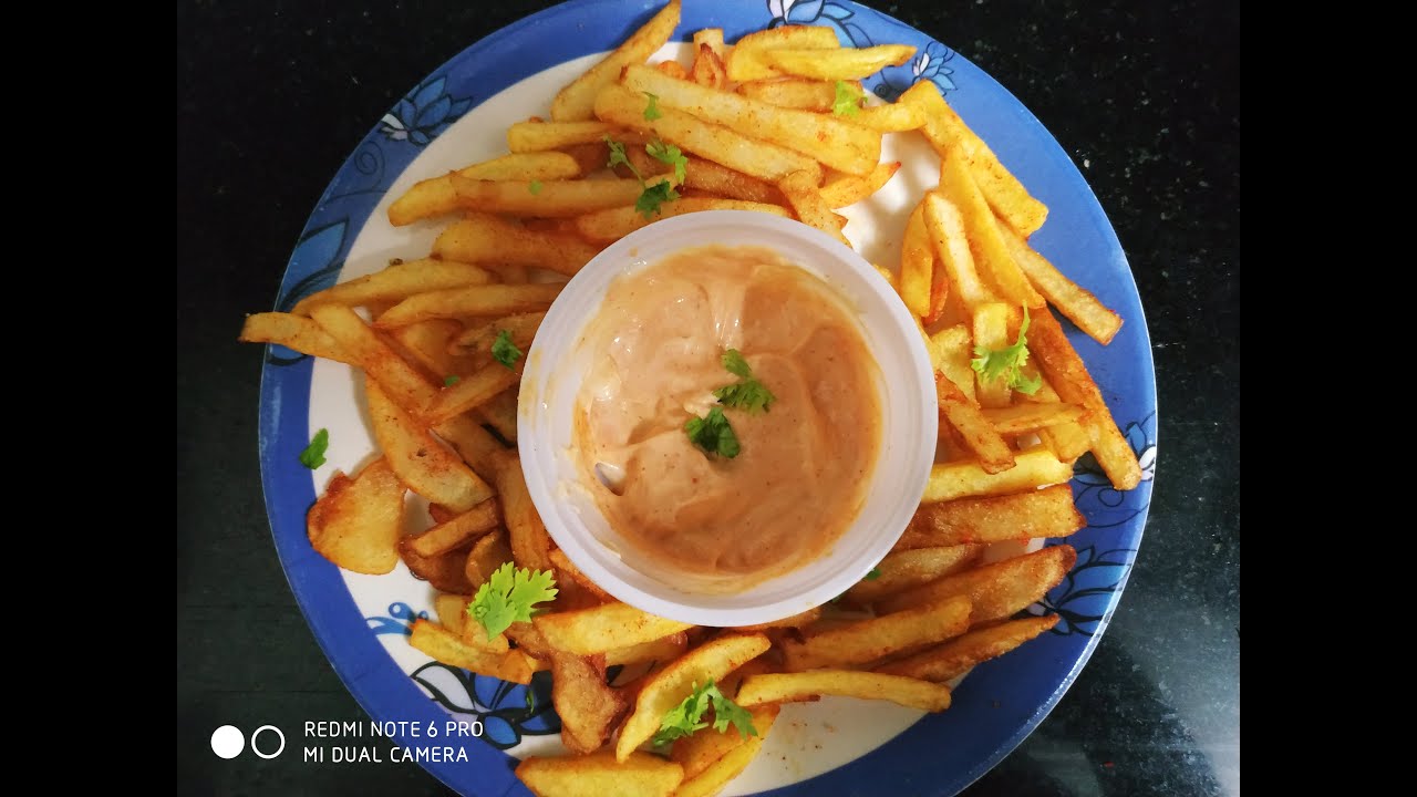 Fries with mayo | French Fries | Crispy Mayo Fries | Food-a-licious ...