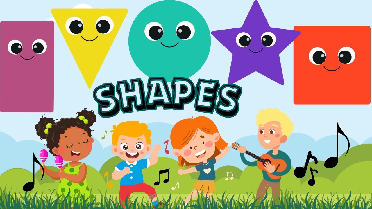 SHAPES | LEARNING VIDEOS FOR KIDS | Let's Sing! Shapes Around Us! - YouTube