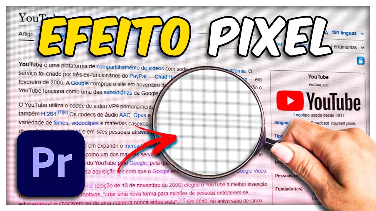 Como FAZER o EFEITO PIXEL de TELA no Premiere Pro! - YouTube