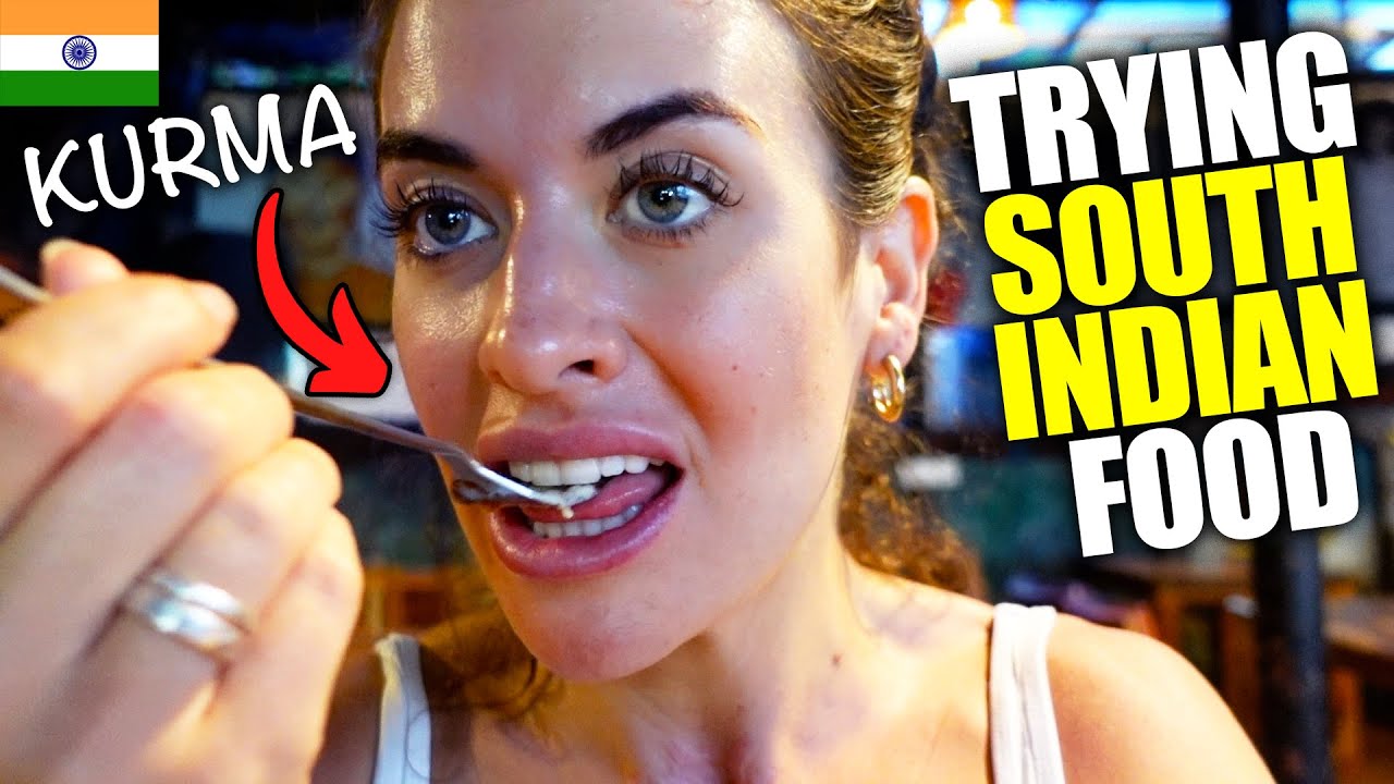 FOREIGNERS IN VARKALA 🇮🇳 | TRYING LOCAL DISHES | KERALA | INDIA - YouTube