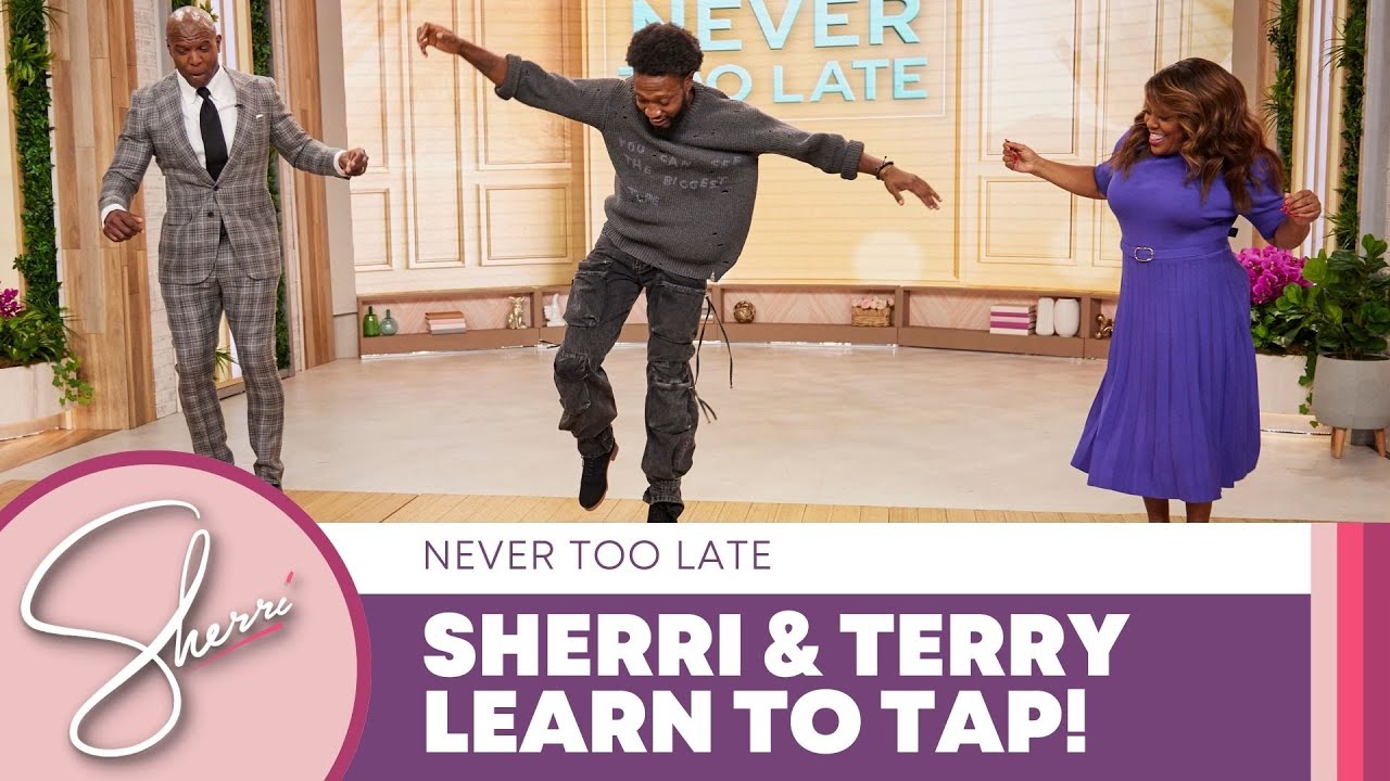 Sherri & Terry Crews Learn How To Tap Dance | Sherri Shepherd - YouTube
