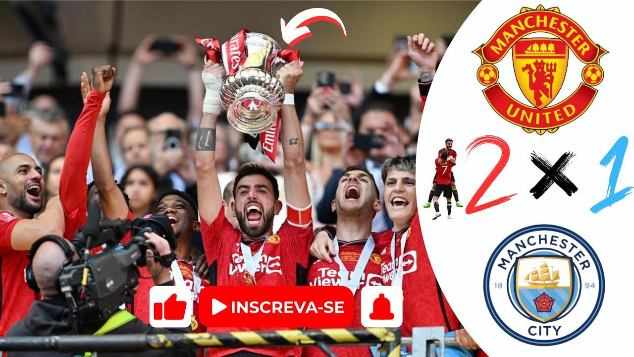 HIGHLIGHTS | Manchester City 1-2 Manchester United | FA Cup final 2024 ...