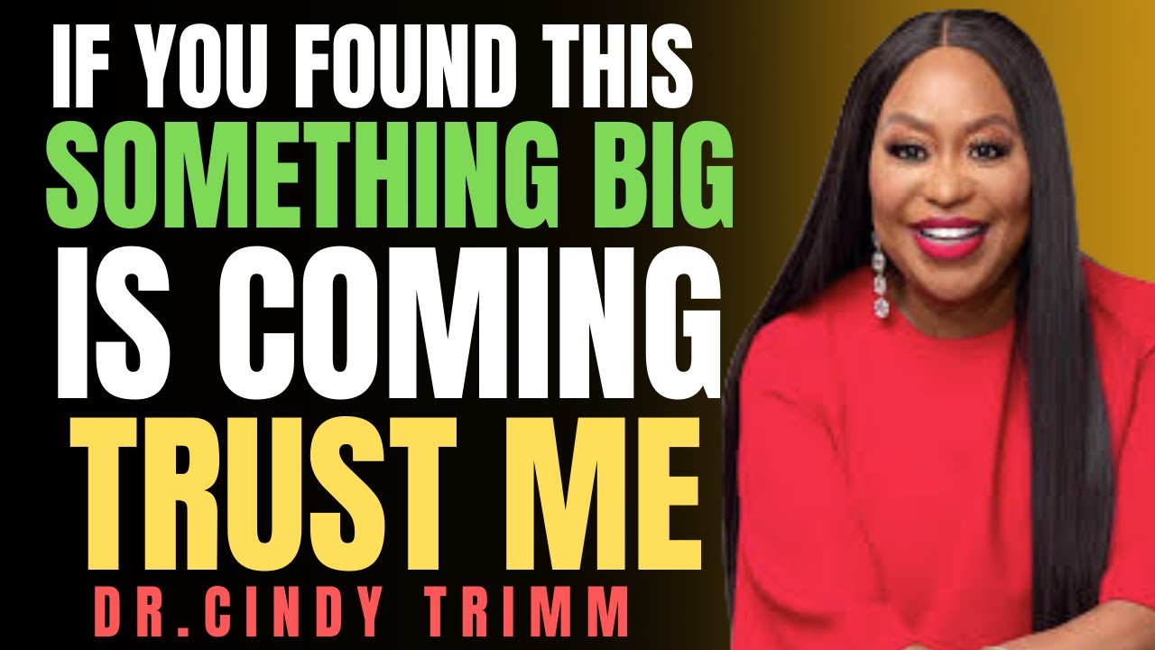 God Is Sending You Money — Pray This for 7 Minutes | by Dr. Cindy Trimm ...