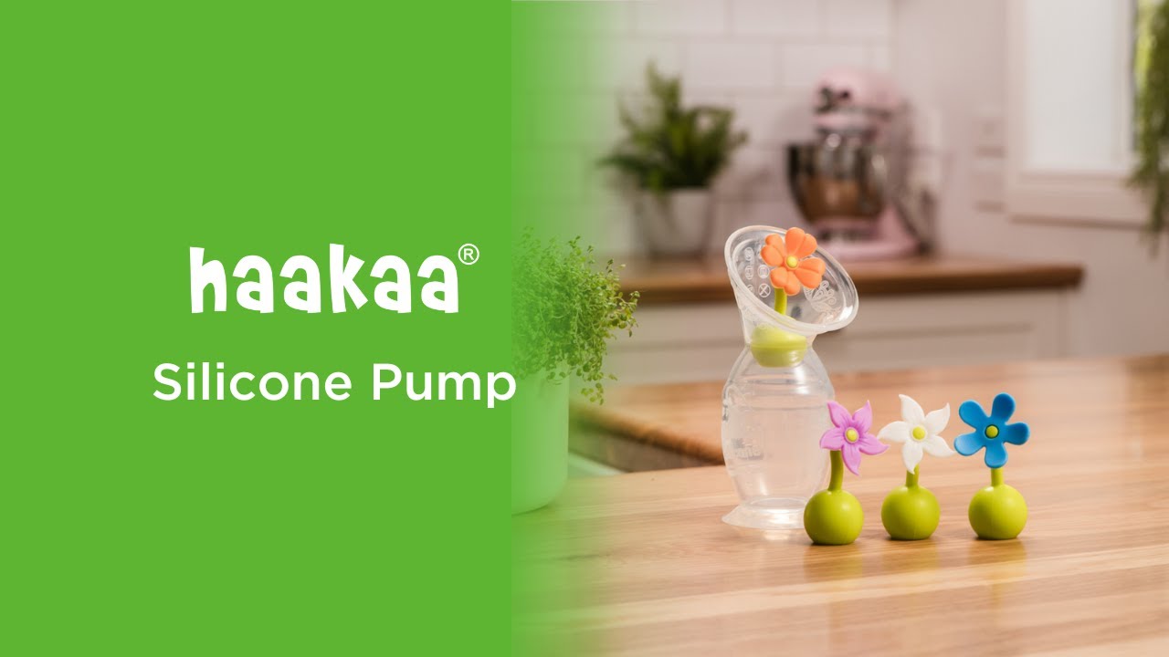 The Original Haakaa Award Winning Silicone Pump - YouTube