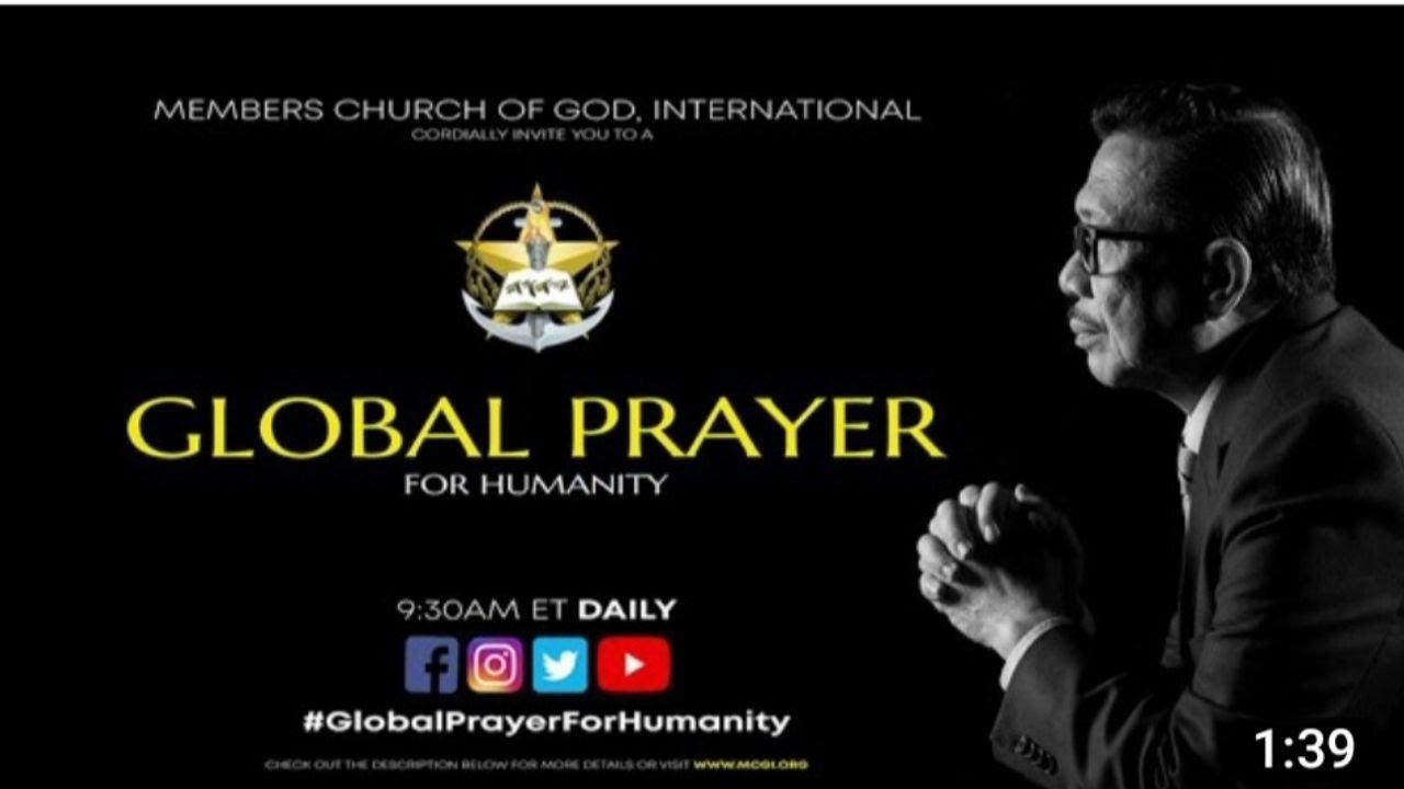 GLOBAL PRAYER FOR HUMANITY - YouTube
