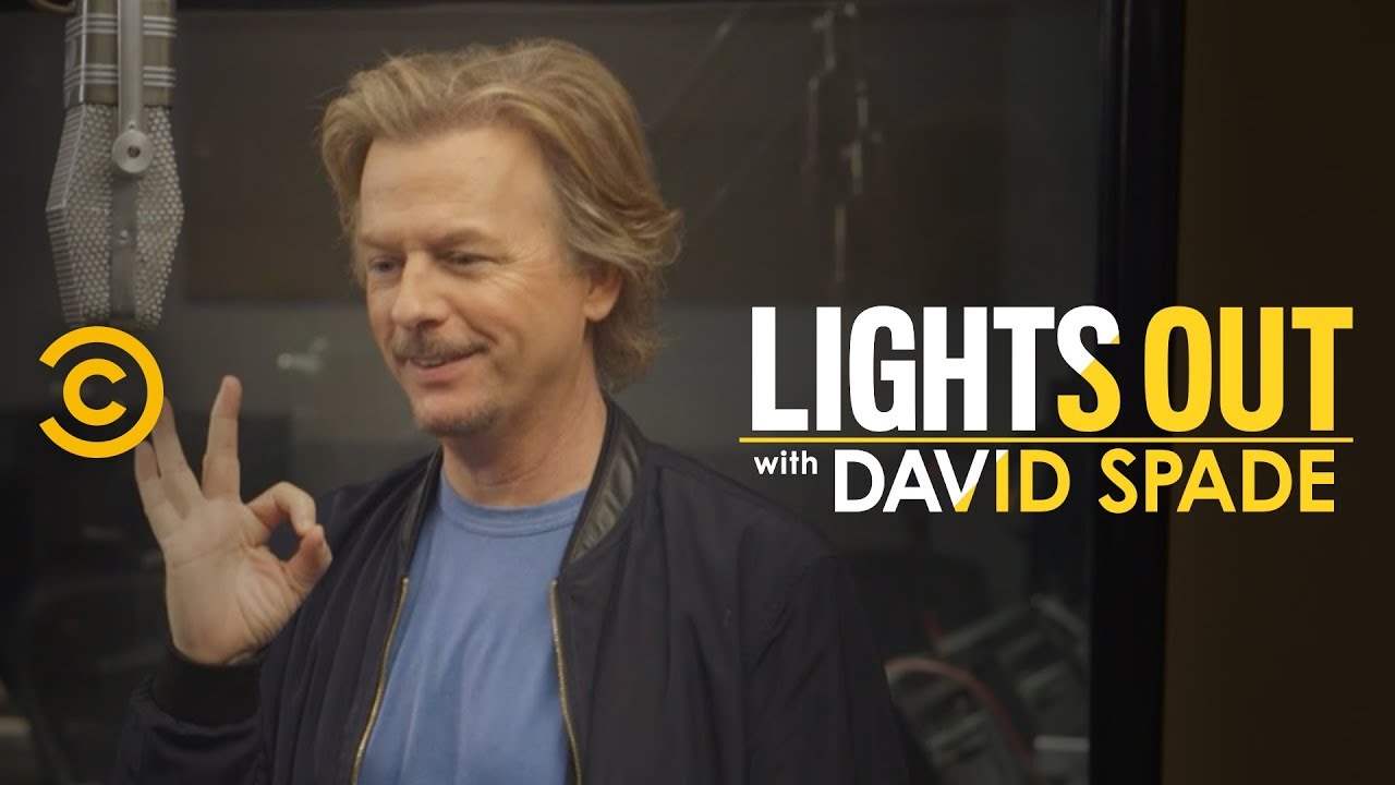 Adding Voice-Overs to Popular GIFs - Lights Out with David Spade - YouTube
