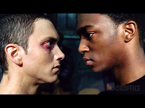Eminem VS Anthony Mackie | Final Rap Battle Scene | 8 Mile | CLIP