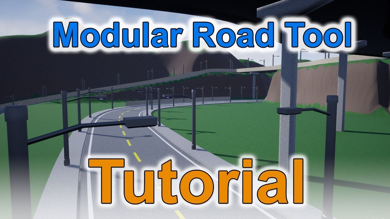 Modular Road Tool - Tutorial - YouTube