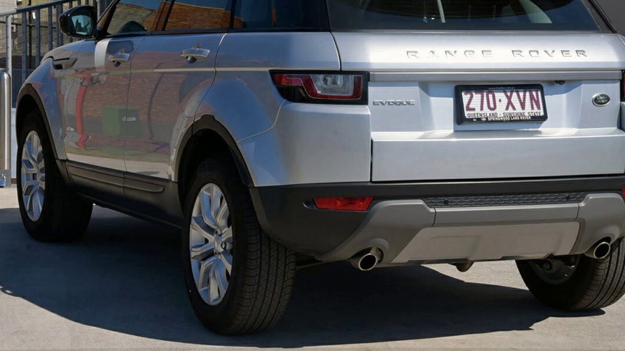 2018 Land Rover Range Rover Evoque Indus Silver Automatic Wagon - YouTube