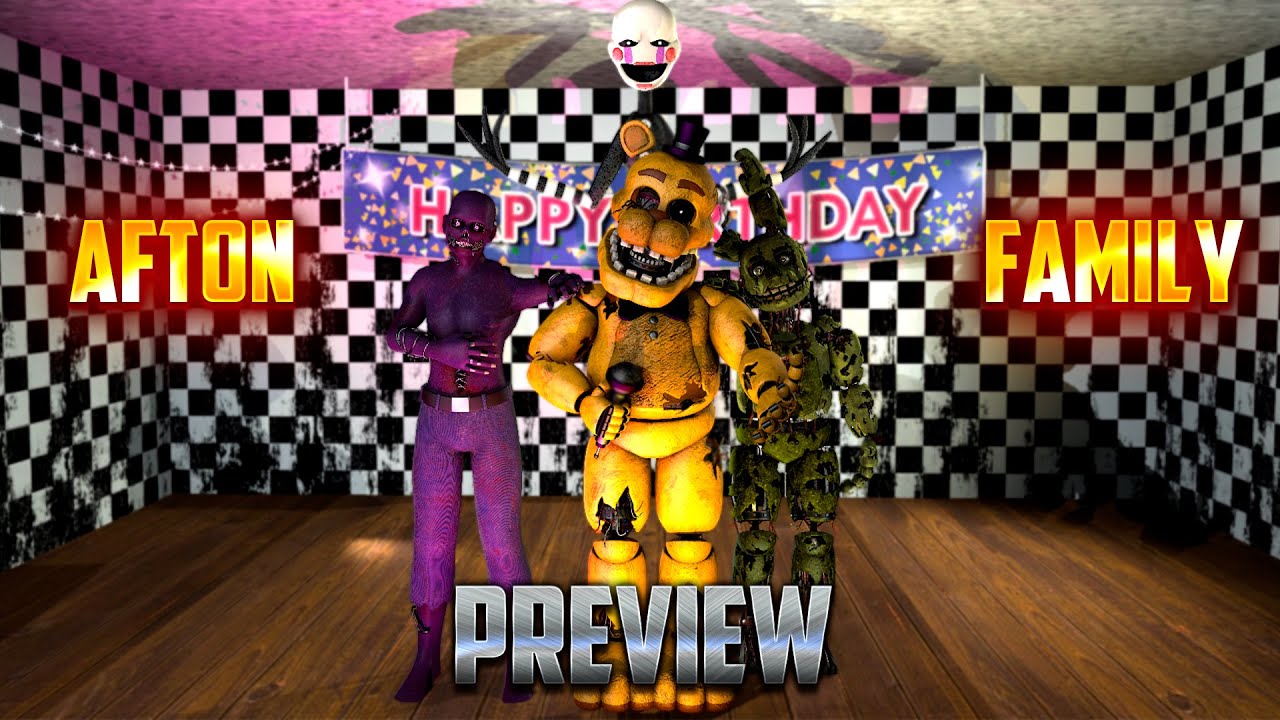 [SFM FNaF] Afton Family - APAngryPiggy [Remix] PREVIEW - YouTube
