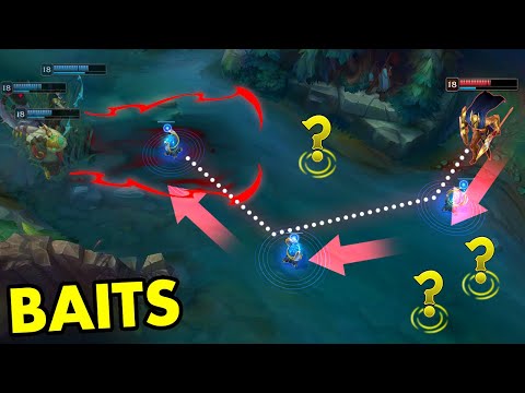 When LOL Players Setup 200 IQ Baits...