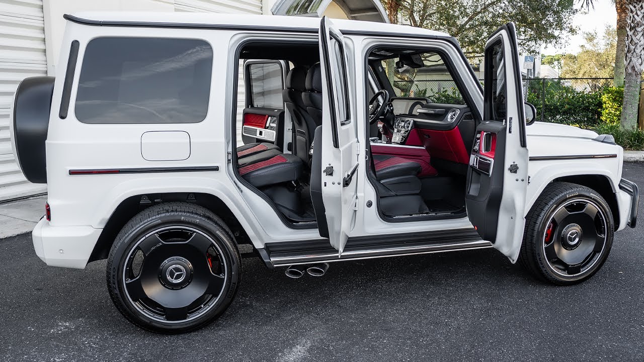 EXCLUSIVE EDITION Mercedes G63 AMG in factory matte White! - YouTube