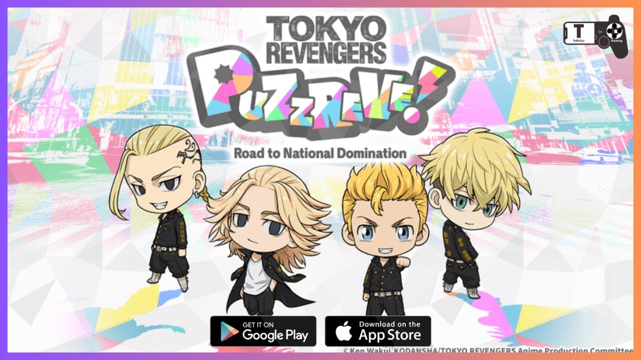Tokyo Revengers PUZZ REVE! Gameplay Android / iOS - YouTube