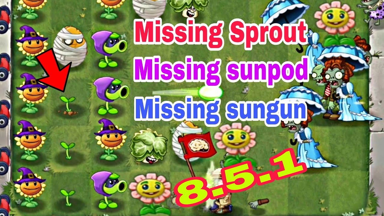 Pvz2 mod Costumer plants Missing sunprout -sungun- sunpod 8.5.1 # ...