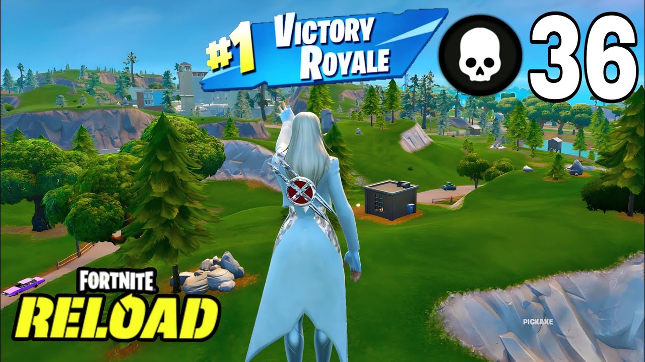 Fortnite 36 Elimination Reload Win (PC Controller) - YouTube
