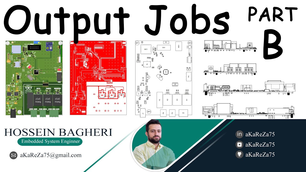aKaReZa 97 - PCB, Output Jobs - PART B - YouTube