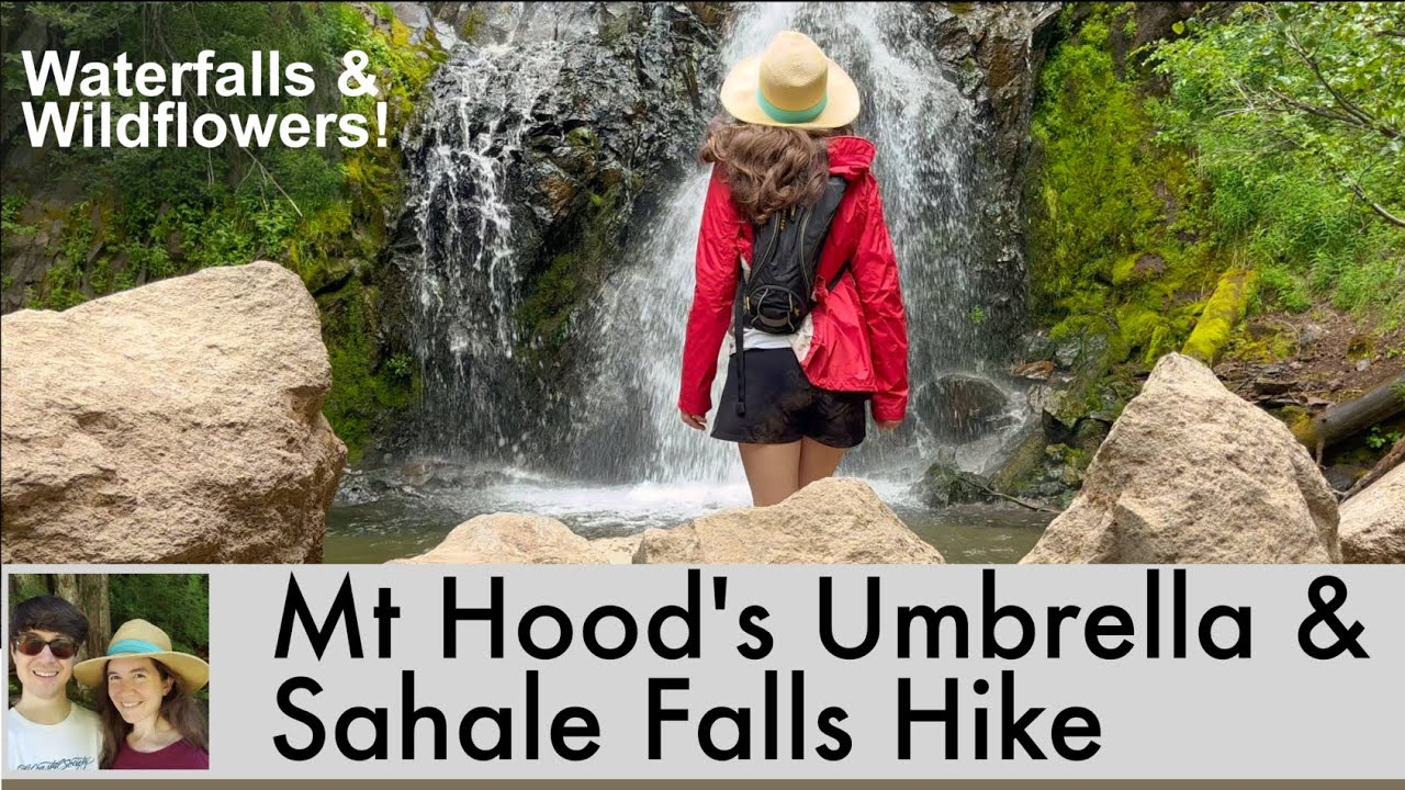 Double Waterfall Hike in Mount Hood National Forest | Umbrella and ...