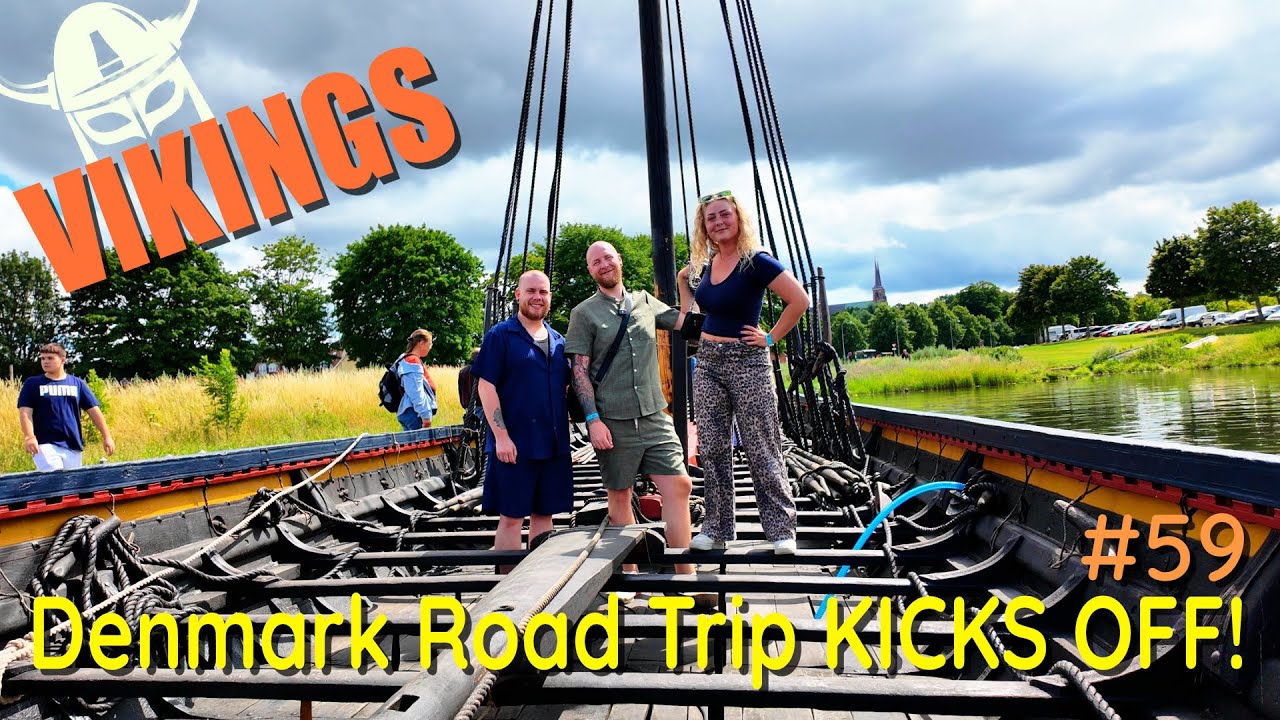 Denmark Road Trip KICKS OFF! Ferry Ride & Viking Adventure! - YouTube