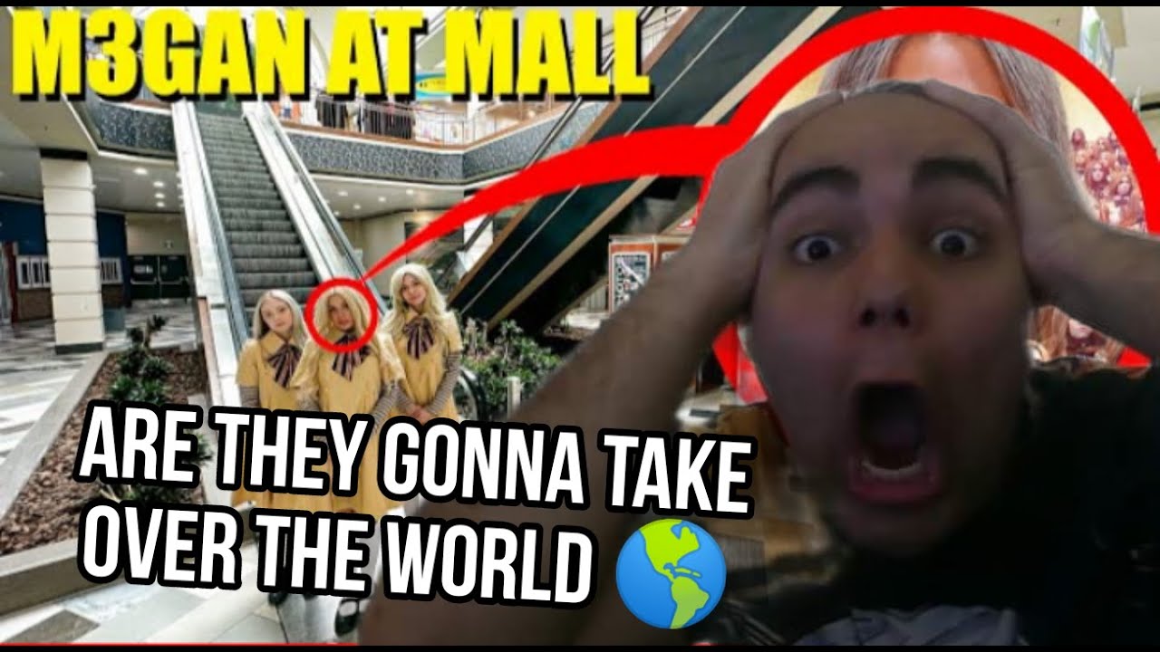 React to Andreas Eskander the megan doll on a MALL ( these creepy dolls ...