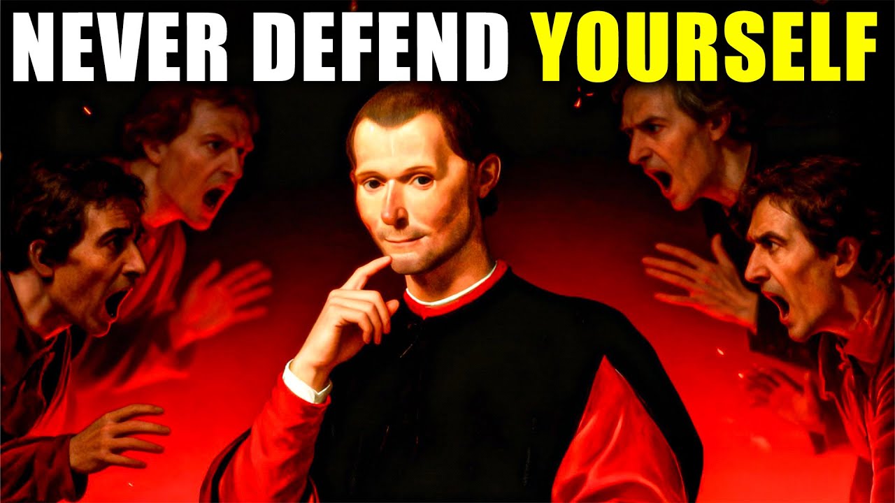 NEVER Defend Yourself. (Machiavelli’s Trick to Flip the Power) | Never ...
