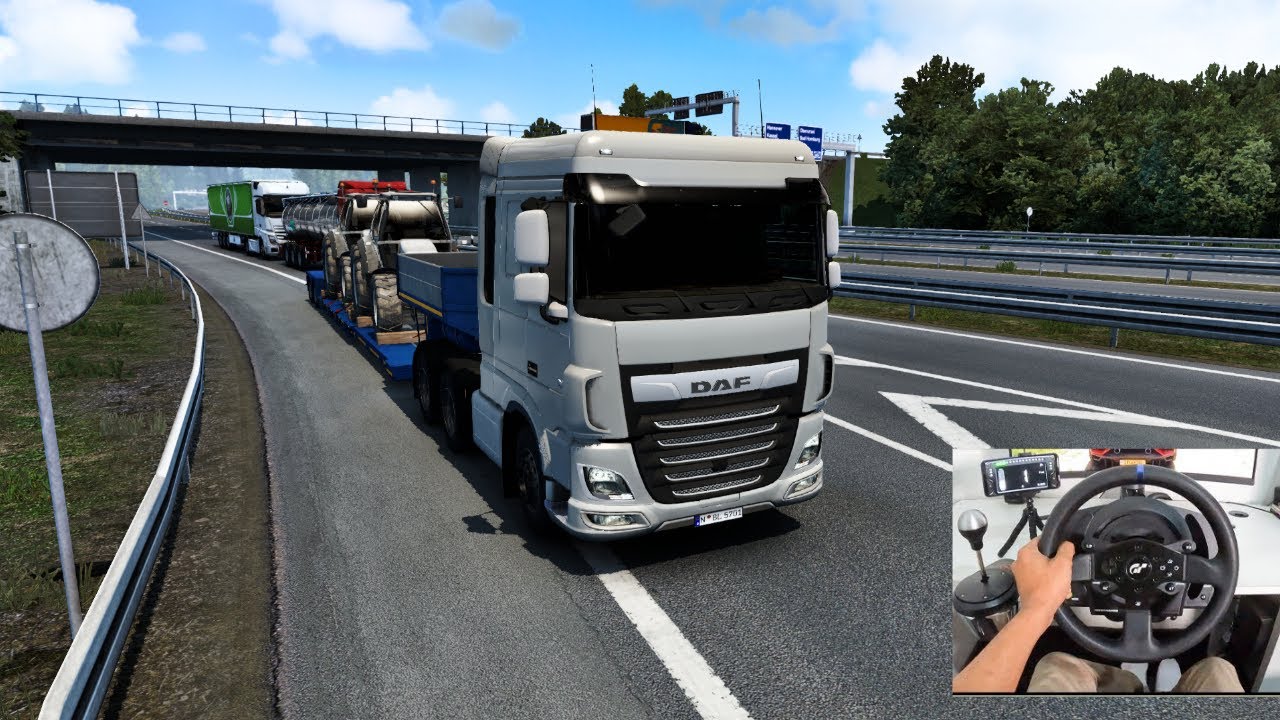 Euro Truck Simulator 2 - Tractor delivery Truck Mod ETS2 Gameplay With ...