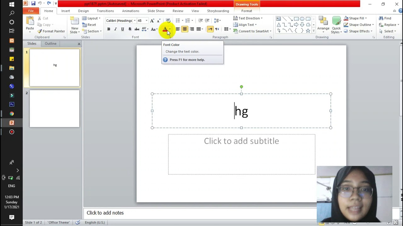 Mengenal Fungsi Tools pada Ms. Power Point - YouTube