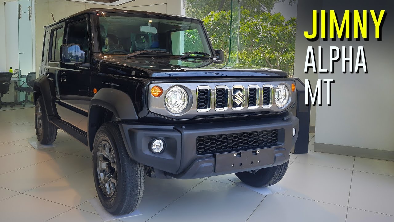 Maruti Suzuki Jimny Alpha Manual | On Road Price, Features | 4K | Som ...