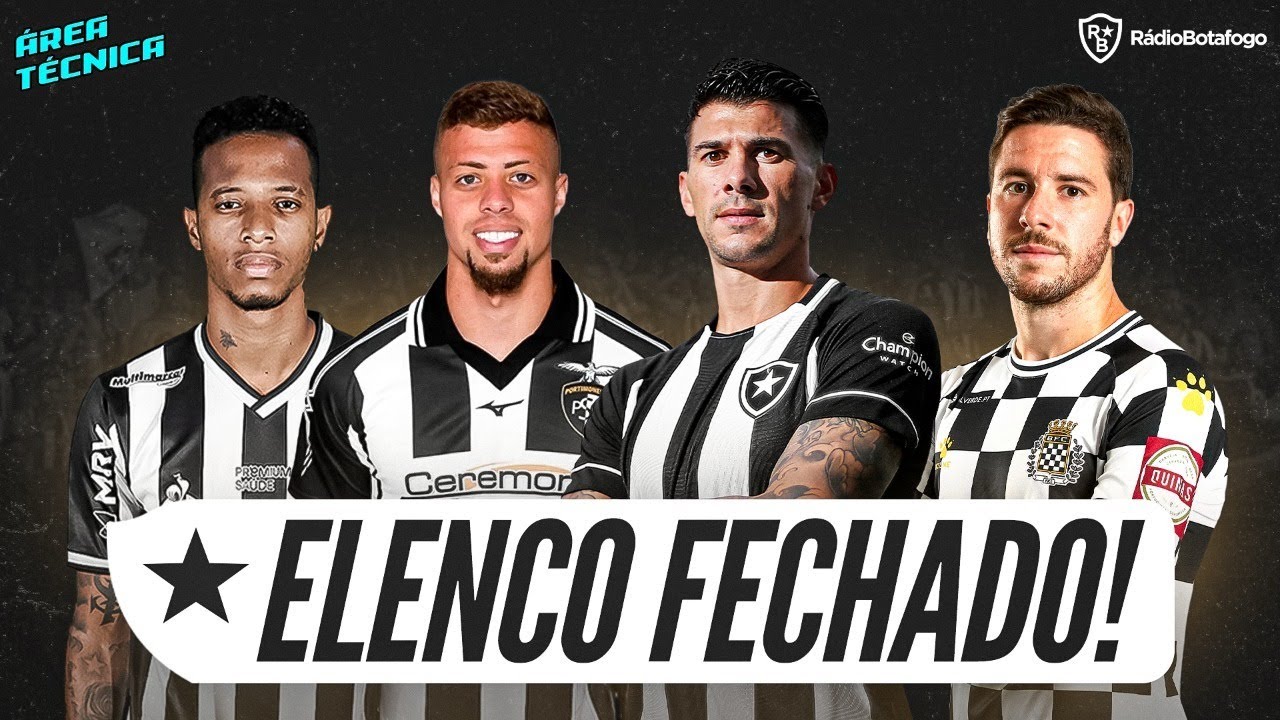 SAIBA COMO FICARÁ O ELENCO DO BOTAFOGO NO PRIMEIRO SEMESTRE - YouTube