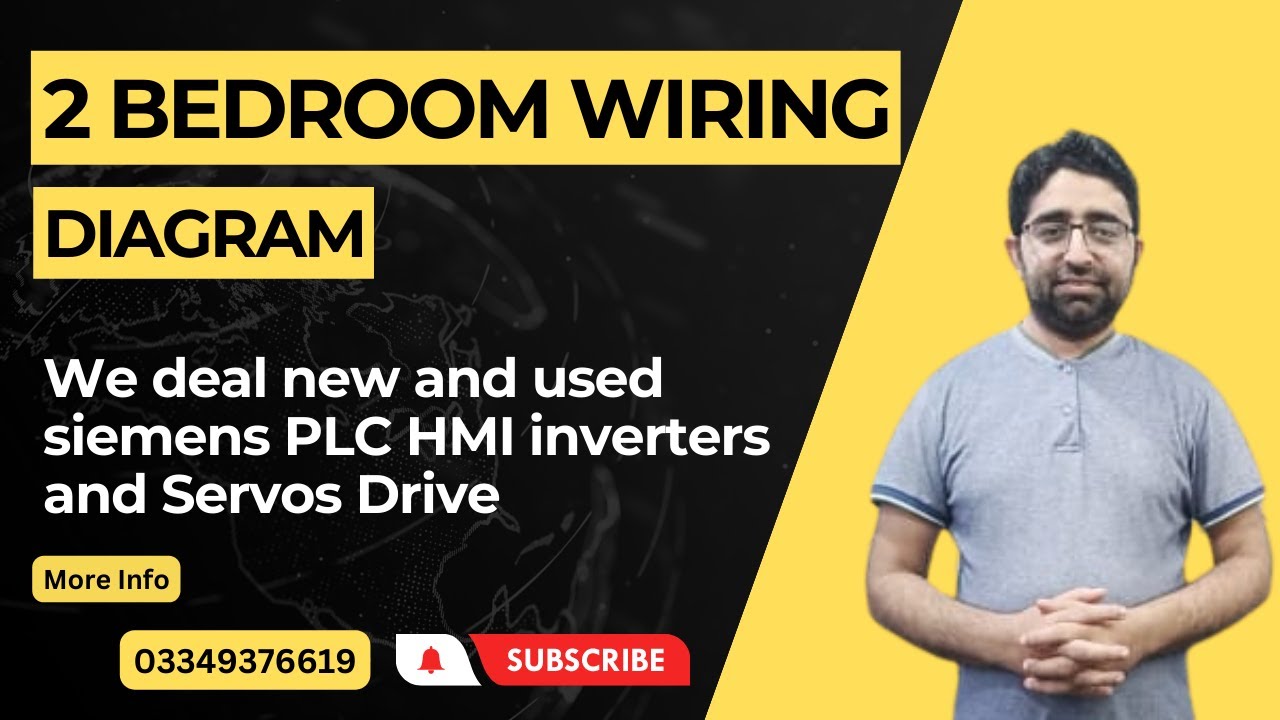 2 Bedroom Wiring Diagram by Burraq Engineering Solutions - YouTube