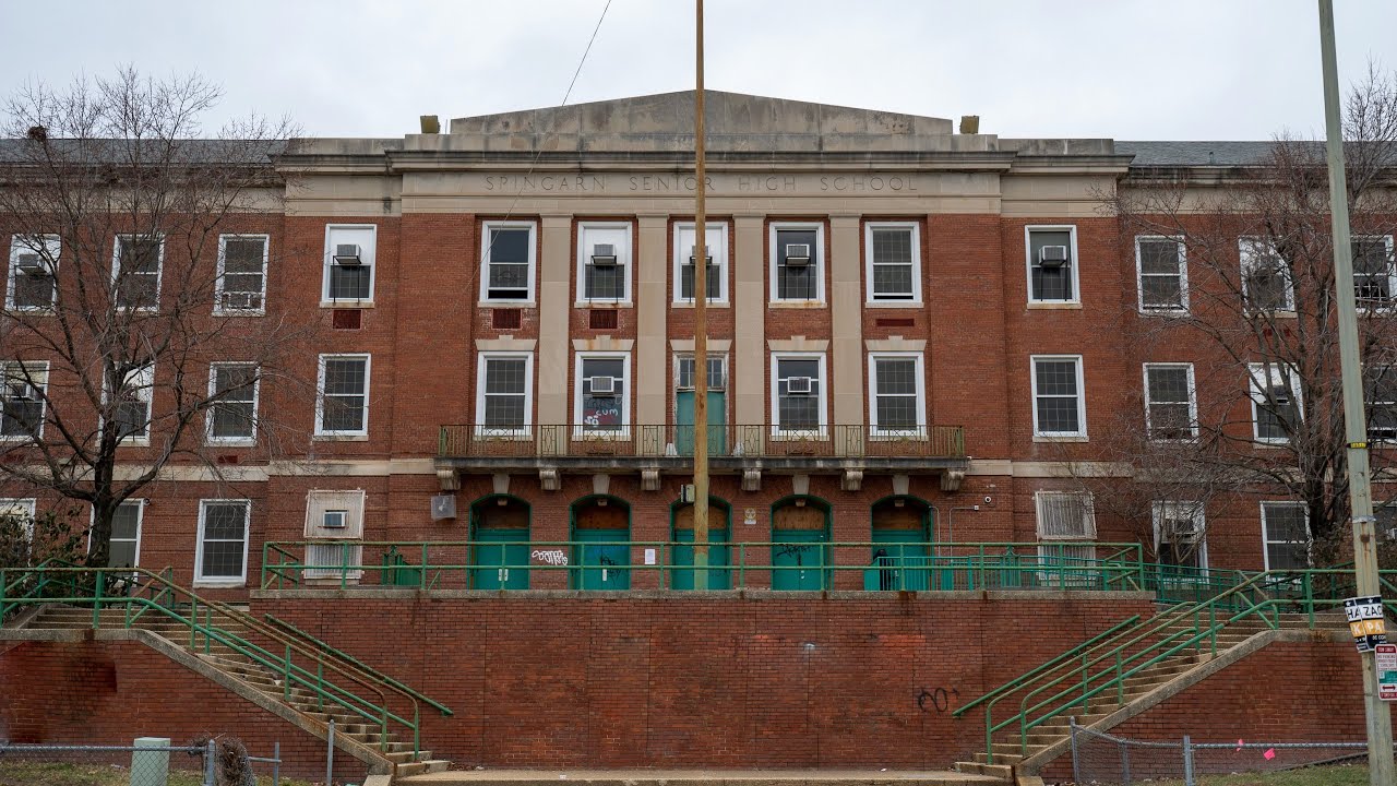 Exploring ABANDONED Spingarn High School | WASHINGTON D.C. Time Capsule ...