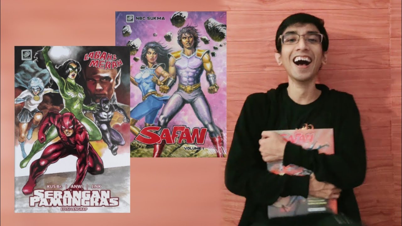 Unboxing Kiriman Komik Indonesia Klasik dari Anjaya Books - Paket Komik ...