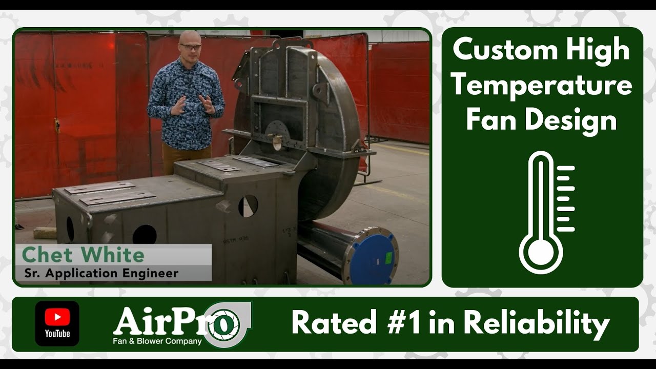 Custom High Temperature Fan Design - YouTube